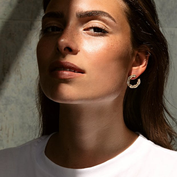 LORA MOON Earrings - Gold - LIMITIERT – CLASSYANDFABULOUS Jewelry